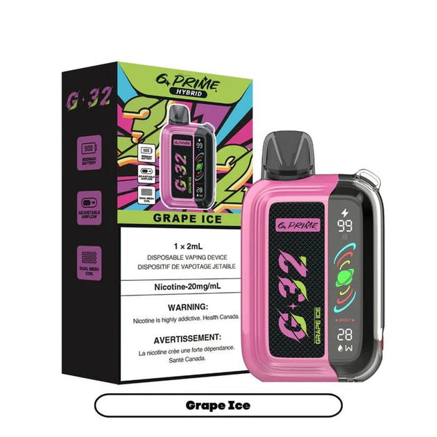 G32 prime Disposable Hybrid - Savory Vapes